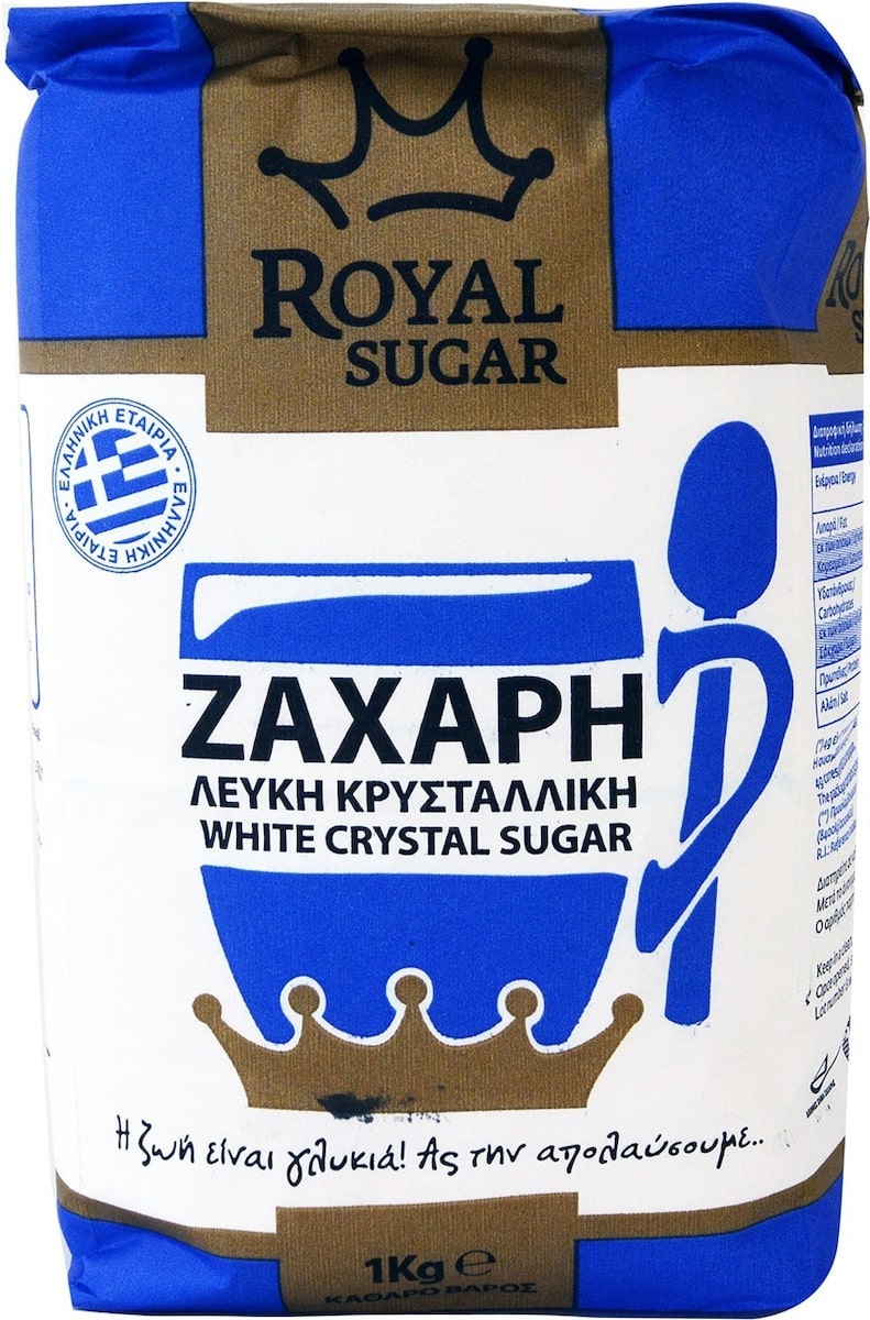 ROYAL ΚΡΥΣΤΑΛΛΙΚΗ ΖΑΧΑΡΗ 1KG ΛΕΥΚΗ - ANTZOULATOS MARKET